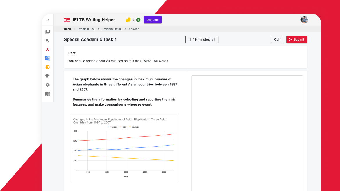 IELTS Writing Helper | IELTS Writing app