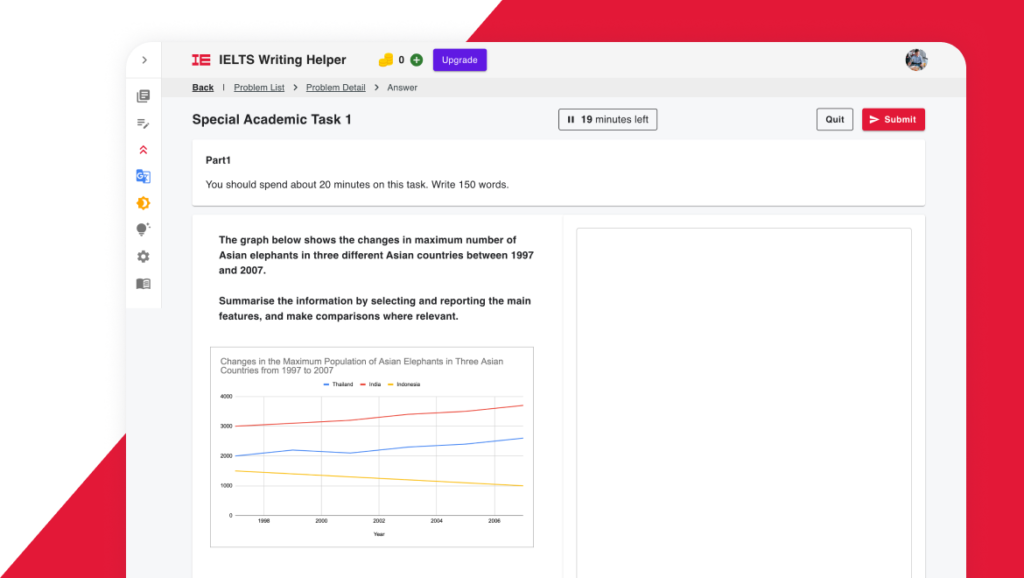 IELTS Writing Helper | IELTS Writing app